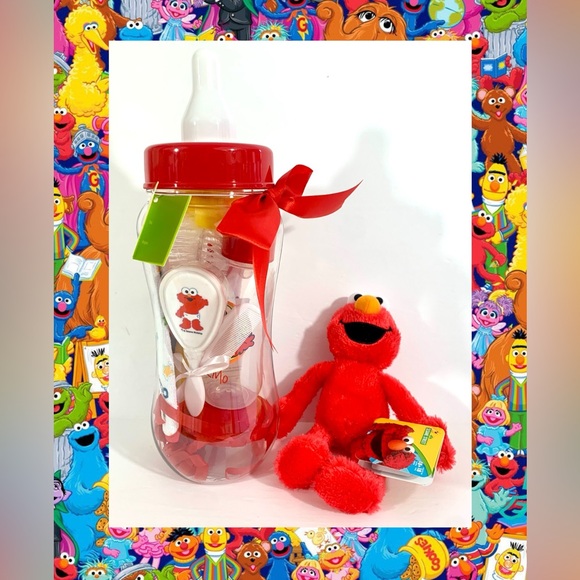 Sesame Street | Other | Sesame Street Elmo Babys St Bottle Bank ...